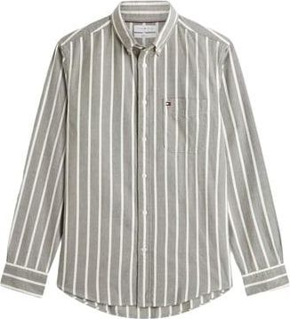 Tommy Hilfiger Chemise droite ray&eacute;e en coton