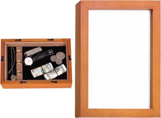 Generico Bilderrahmen mit Geheimfach, sichere und diskrete Aufbewahrung, starke Sicherheit f&uuml;r Zuhause, B&uuml;ro, P&auml;sse, M&uuml;nzen und Bildausstellung