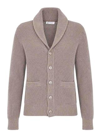 Brunello Cucinelli Cardigan - Taupe