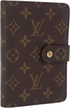 Louis Vuitton Portefeuille Pre-owned en toile Monogram - Femme - Pre-owned - Brun - Taille: ONE Size