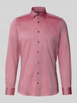 Olymp Level 5 Slim Fit Business-Hemd mit Kentkragen