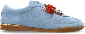 Michael Kors Femme, Chaussures, Bleu, Taille: 35 EU Nolan Suede Baskets