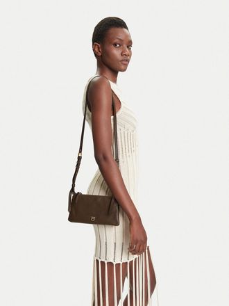 Pinko Handtasche PINKO Double Mini Al 25-26 PLTT 105359 A0QO Braun