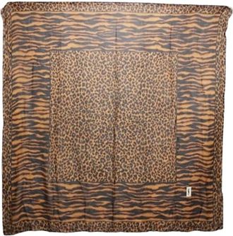 Saint Laurent Pre-owned Scarf - Femme - Pre-owned - Brun - Taille: ONE Size