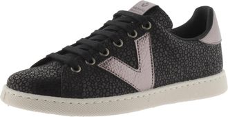 Victoria Victoria Damen Tenis Animal Print Sneaker, Schwarz, 35 EU Schmal