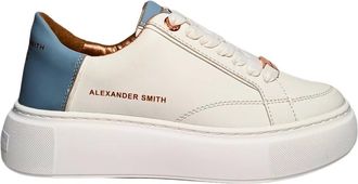 Alexander Smith Femme, Chaussures, Blanc, Taille: 35 EU sneaker Pelle