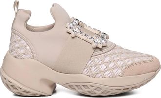 Roger Vivier Low-Top Sneaker - Sneakers Beige - Gr. 38,5 (EU) - in Beige - f&uuml;r Damen