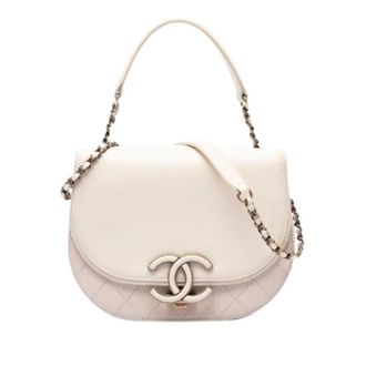 Chanel Pre-owned Coco Curve Schultertasche - - Pre-owned - Damen - Beige - ONE SIZE