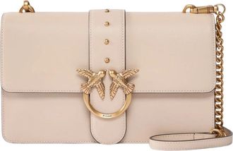 Pinko Pinko, Femme, Sacs, Beige, Taille: ONE Size Love One Classic