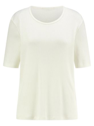 Peter Hahn Shirt Rundhals-Ausschnitt Peter Hahn weiss