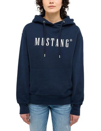 Mustang Jeans Sweatshirt Style Margo mit Logo Print