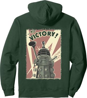 Doctor Who 60-j&auml;hriges Jubil&auml;um eines Science-Fiction-Fans von Propoganda Dalek Pullover Hoodie