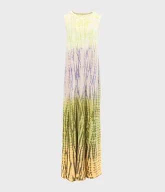 Raquel Allegra Robe Longue Christy Multicolore