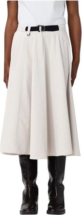 Duno Femme, Jupes, Beige, Taille: 38 FR Nebula Atessa018 Skirt