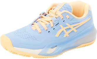 Asics Femme Gel-Resolution X Padel Sneaker, Stone Wash Orange Glow, 40.5 EU