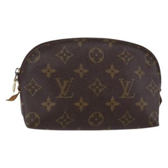Louis Vuitton Pre-owned Canvas Pouch - - Pre-owned - Damen - Braun - ONE SIZE