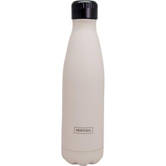 Nerthus Kitchenware FIH 1532 - klassische Thermosflasche, 500 ml, doppelwandiger Edelstahl, luftdichter Deckel, BPA-frei