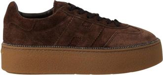 Hogan Damen, Schuhe, Braun, 39 EUGr&ouml;&szlig;e
