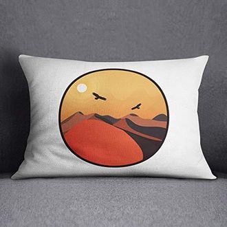 Questo Casa Dekorativer Kissenbezug, Kissenbezug, Heimdekoration, für Sofa, Café, Größe: 35 x 50 cm, entworfen und hergestellt in der Türkiye