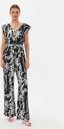 Desigual Jumpsuit Macroflor 24WWPWX0 Schwarz Regular Fit