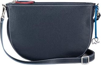 Mywalit Half Moon Shoulder Bag, Blue