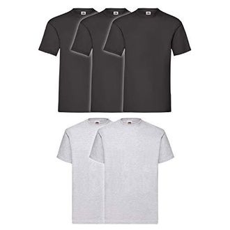 Fruit Of The Loom Lot de 5 ou 10 t-shirts pour homme, 4XL