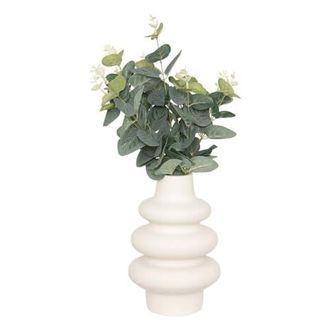 Atmosphera Atmosphera - Composition Eucalyptus avec Vase Suza H37cm - Mod&eacute;le b