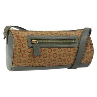 Celine Sac bandouli&egrave;re en toile vintage Pre-owned - Femme - Pre-owned - Brun - Taille: ONE Size