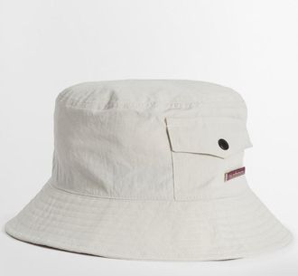 Barbour Funktions-Bucket-Hat mit Druckknopftasche in