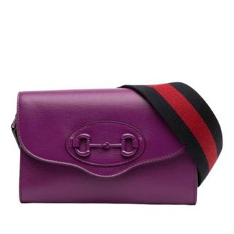 Gucci Pre-owned Canvas gucci-taschen - - Pre-owned - Damen - Lila - ONE SIZE