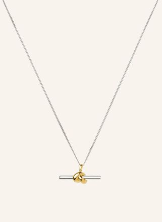 Missoma Missoma Ketten Lucy Williams T-Bar Knot By Glambou gold