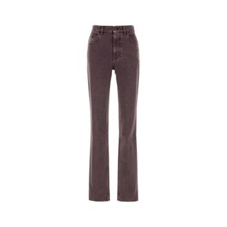 Chlo&eacute; Femme, Jeans, Violet, Taille: W25 Jean Droit