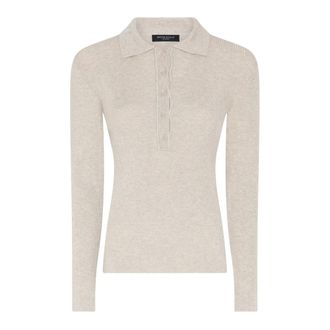 Bruuns Bazaar AnemoneBBValea Strick-Polohemd - - Tops - Damen - Beige - M