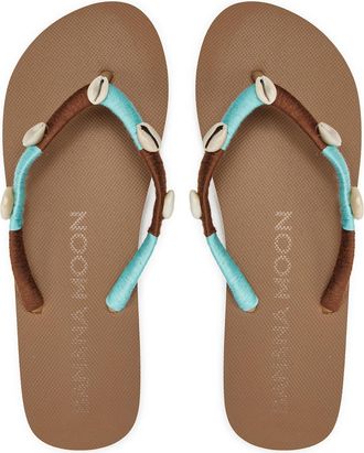 Banana Moon Zehentrenner Banana Moon Nilulu Seaside Braun