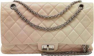 Chanel Pre-owned 2.55 Reissue Crossbody Bag - Femme - Pre-owned - Blanc - Taille: ONE Size