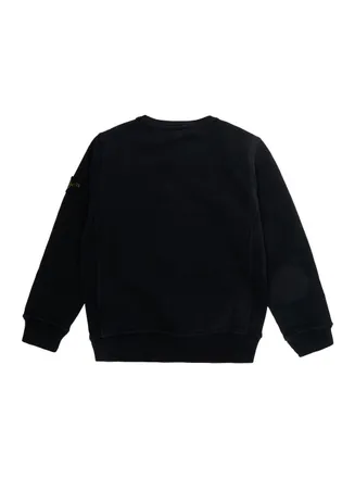 Stone Island Boys Hoodie Black Hoods & Sweatshirts