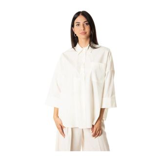 Max Mara Chemise Zavorra - Femme - Blouses et Chemises - Blanc - Taille: 34 FR