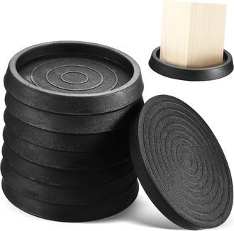 OSALADI 8 Stück Teiliges Runde Möbel Gummi füße rutschfeste Möbelgleiter Möbeluntersetzer Geräuschdämpfend Bodenschutz für Stühle Sofas Tische Schränke Klavie