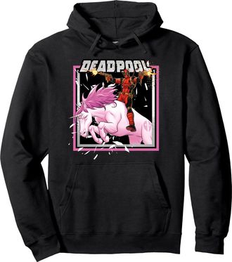 MARVEL Deadpool Einhorn Pullover Hoodie