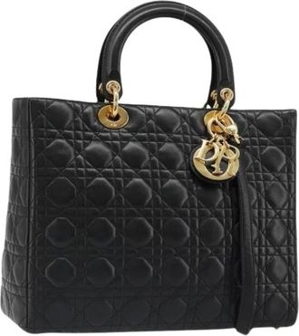 Dior Sac &agrave; main vintage Pre-owned - Femme - Pre-owned - Noir - Taille: ONE Size