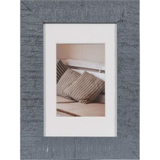 Henzo Driftwood Bilderrahmen, Holz, blau, 10x15 cm