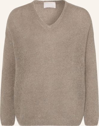 Hemisphere Hemisphere Cashmere-Pullover grau