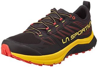 La Sportiva La Sportiva Jackal Chaussures de Trail Running pour Homme, Noir/Jaune 999100, 41.5 EU
