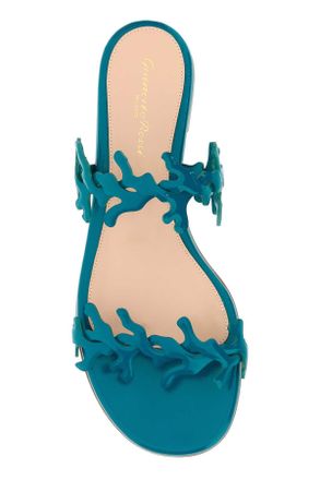Gianvito Rossi Teal Sandal - Teal