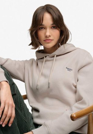 Superdry Kapuzensweatshirt SIGNATURE EMB HOOD Baumwollmischung, relaxed fit