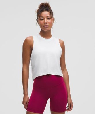 lululemon D&eacute;bardeur Swiftly oversize court pour Femmes - Blanc - Taille 12