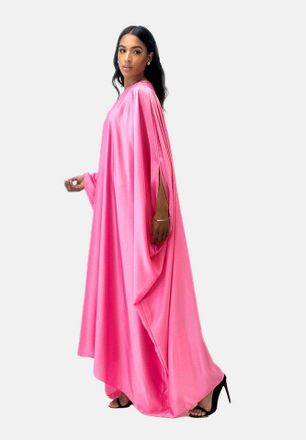 Elara Maxikleid Damen Abaya Oversize mit Fledermaus&auml;rmeln - Maxikleid One Size