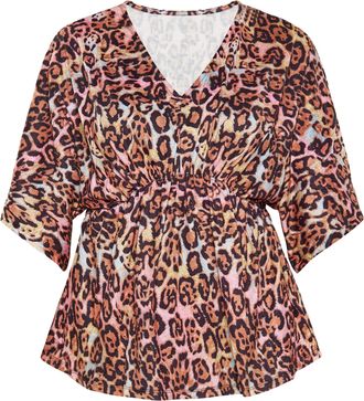 Felipa Bluse Frauen Mehrfarbig Wei&szlig;