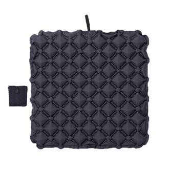 Generico Aufblasbares Kissen für Reisen, aufblasbares Sitzkissen, tragbare Matte zum Autofahren, Camping, Stadion, Verwendung im Schlafzimmer, Schreibtisch, LK