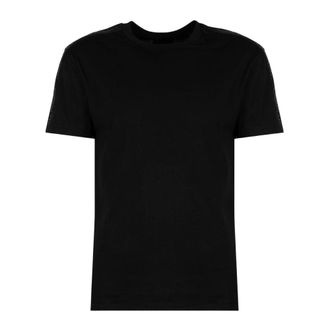 Les Hommes T-shirt col rond - Homme - Tops - Noir - Taille: XL